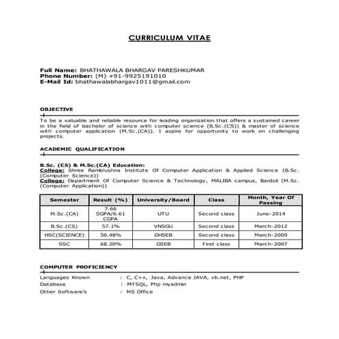 BHARGAV_RESUME | DOCX