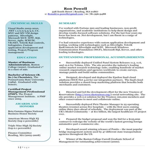 Ron Powell_Summary | DOC