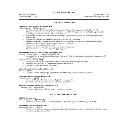 Resume | DOC