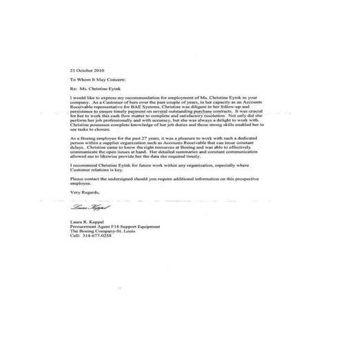 Boeing letter of recommendation | DOCX