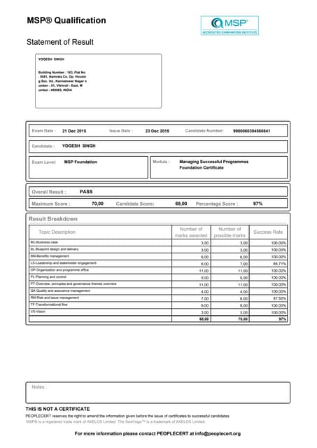 APICS_Exam_History_Report_1956759 | PDF