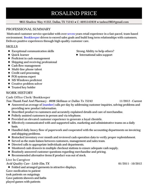 Resume | PDF