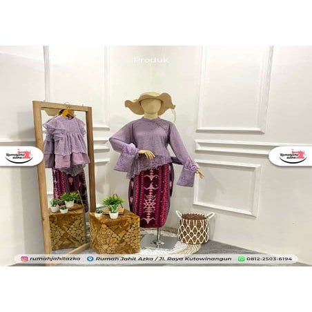 Kebaya Songket Payet Couple Anak Rumah Jahit Azka | PDF