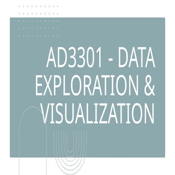 BAD702_module1_statistical machine learning for Data Science | PDF