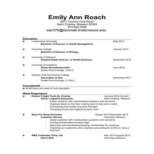 Kassandra resume | DOC