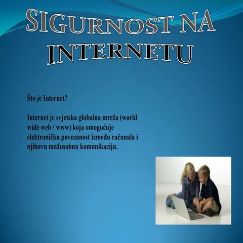 Sigurnost na internetu | PPT