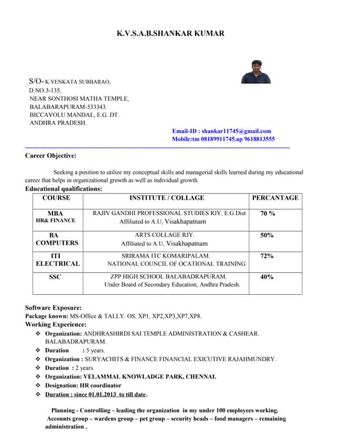 SHANKAR RESUME_03-jan-16 | DOC