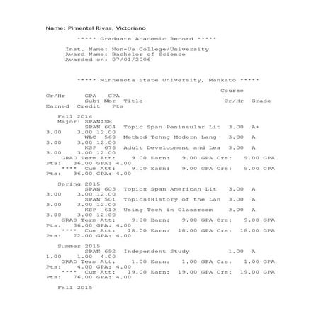 transcript_MNSU_VPimentel | PDF