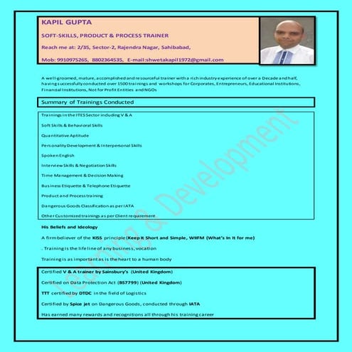 KAPIL GUPTA PROFILE | DOCX