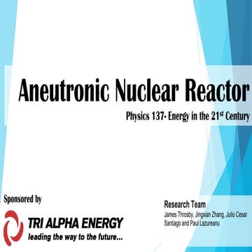 Tri-Alpha Energy | PDF