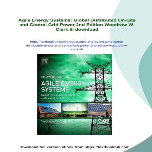 Agile Energy Systems: Global Distributed On-Site and Central Grid Power ...