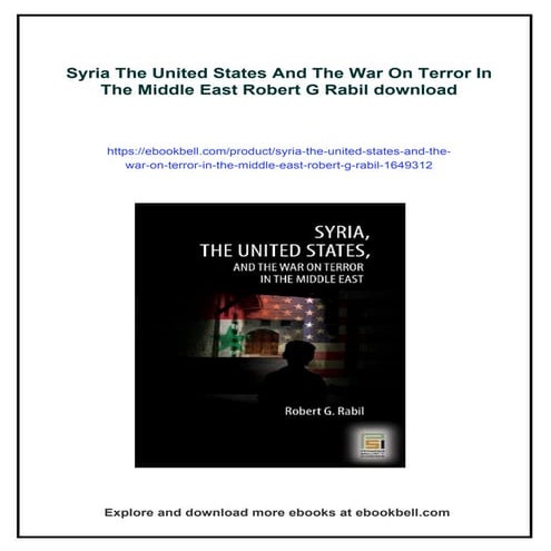 Syria The United States And The War On Terror In The Middle East Robert ...