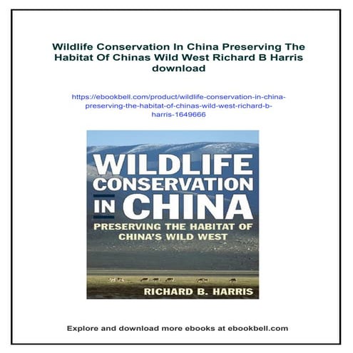Wildlife Conservation In China Preserving The Habitat Of Chinas Wild ...