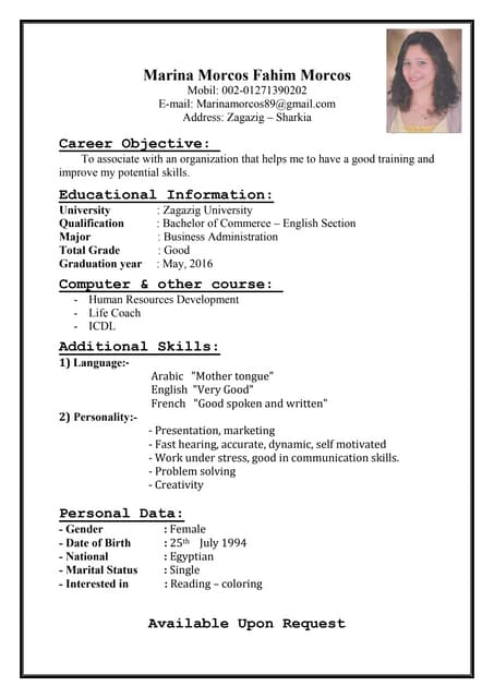 Khloud-CV | DOCX | Business | Business and Finance