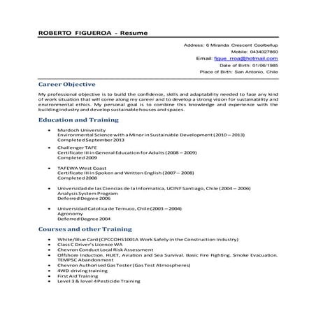 ROBERTO Resume-1 | DOCX