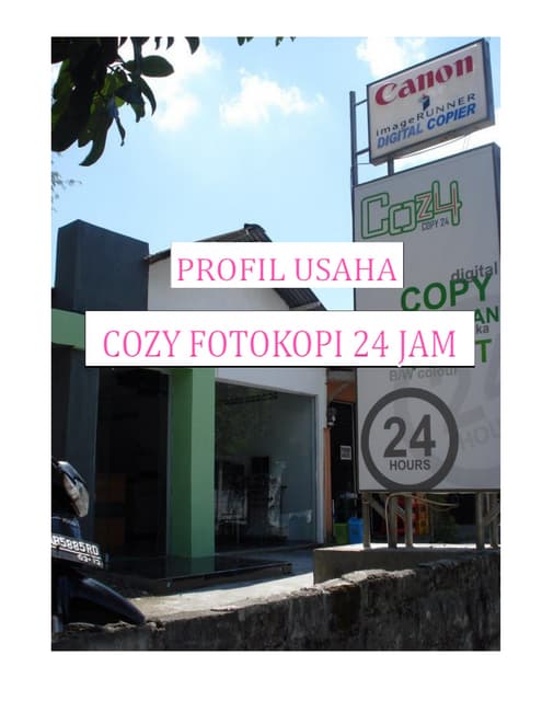 Business plan photocopy atk | DOCX