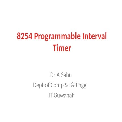 5.programmable interval timer 8253 | PPTX