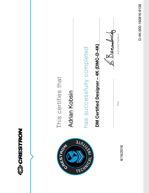 CTI-P101 Foundations of Crestron Programming | PDF