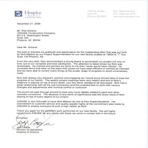 Letter From Hospice re Nick Malave | PDF