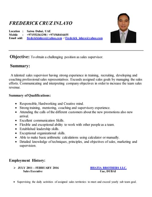 My Resume 2016 | DOCX