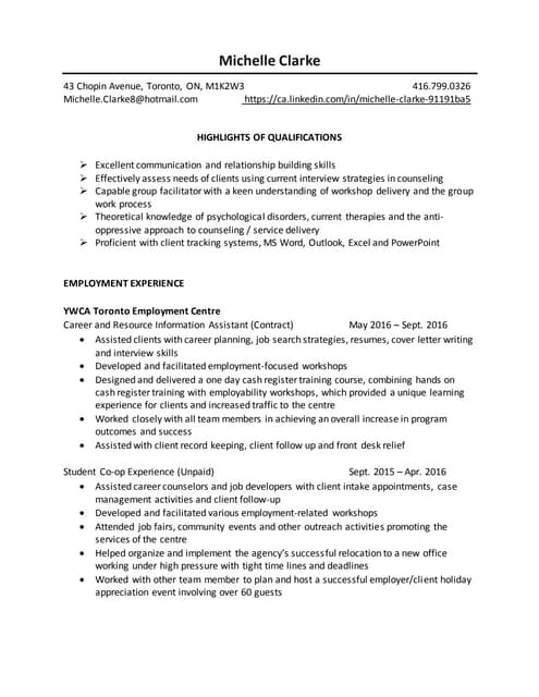 Vanessa Bell Resume | PDF