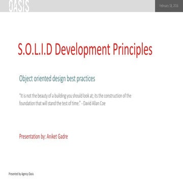 Solid-Principles | PPTX