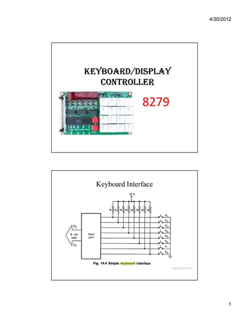 KEYBOARD/DISPLAY CONTROLLER INTEL 8279.pptx