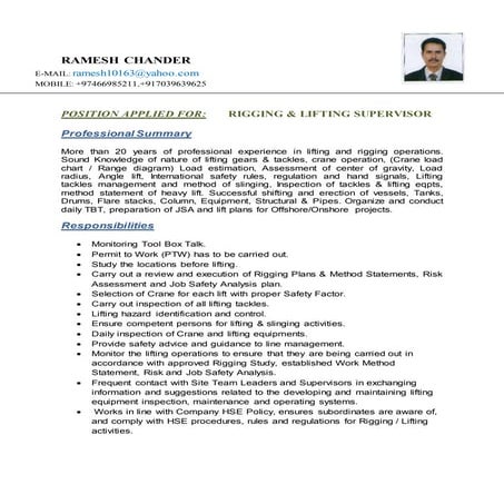 CV_Ramesh Chander | DOCX