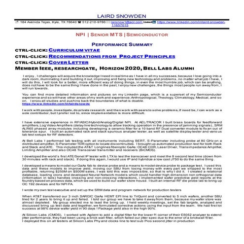 Letter of recommendation - CERN | PDF