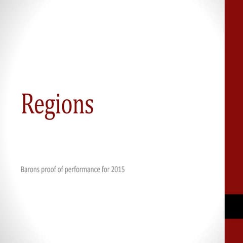 Regions | PPT