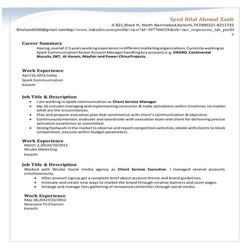 updated resume | PDF