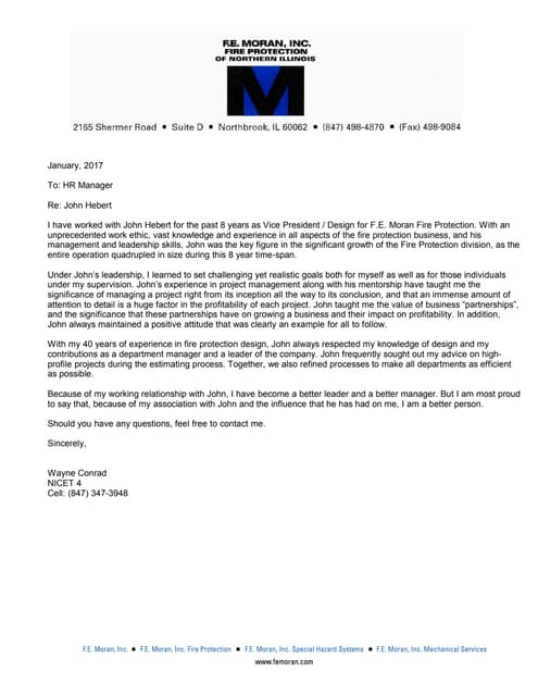 Hebert Recommendation Letter RR | PDF