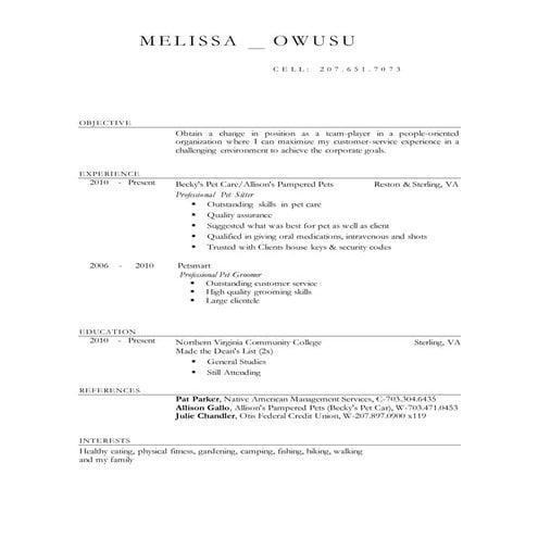 MyResume | DOCX