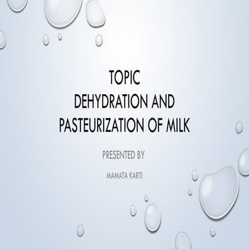 Cream separator - Cream separation in milk | PPTX