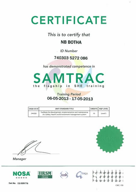 Introduction to Samtrac | PDF