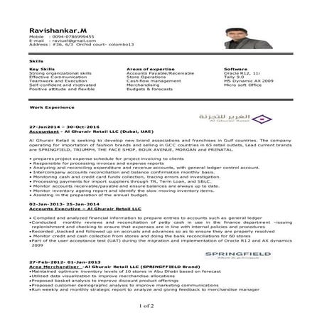 ravi resume | DOCX