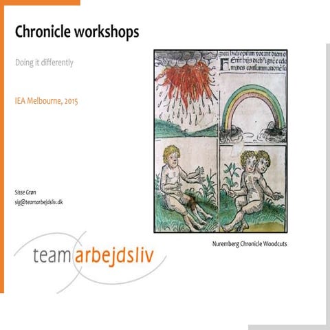 Chronicle workshops | PPT