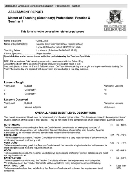 Report card(revised) | PPT