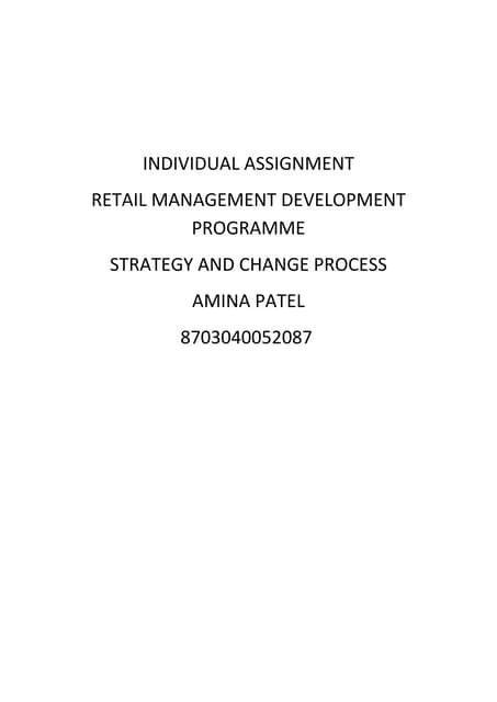 marketing strategy report | PDF