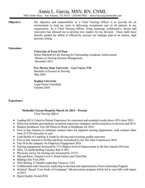 Denise Jones MSN,RN Resume | PDF