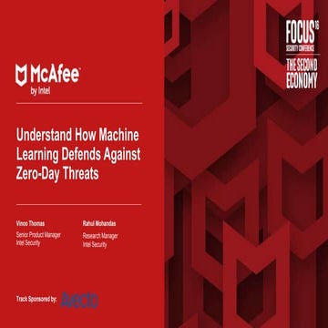 Malware Detection - A Machine Learning Perspective