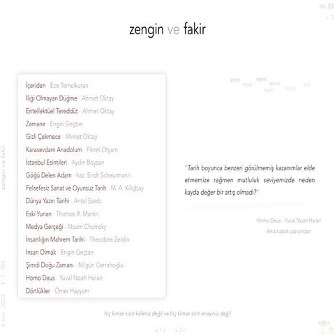 Zengin ve Fakir (üçüncü versiyon) | PDF