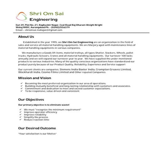 Company Profile | PDF