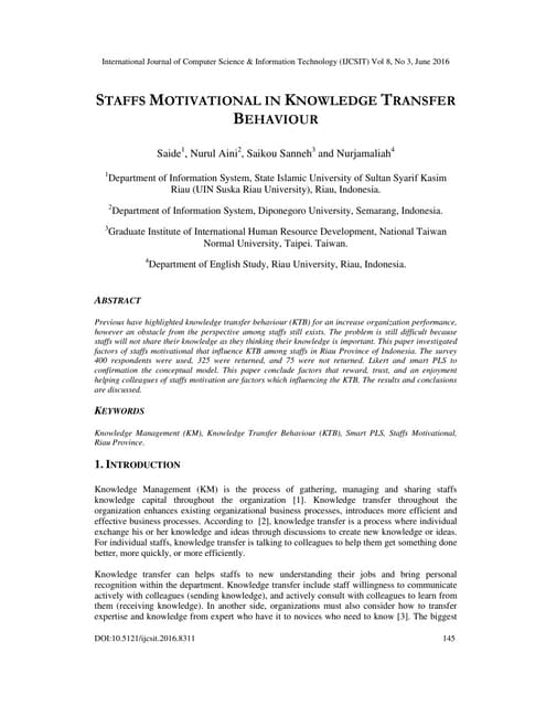 Knowledge Management Case Study | PDF