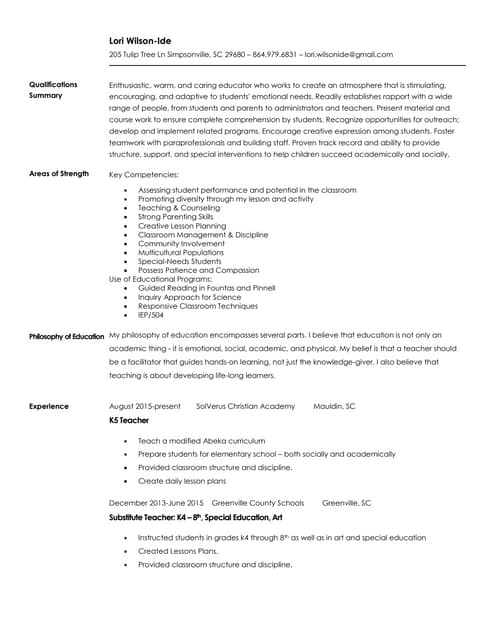 Danielle's Final Resume | PDF