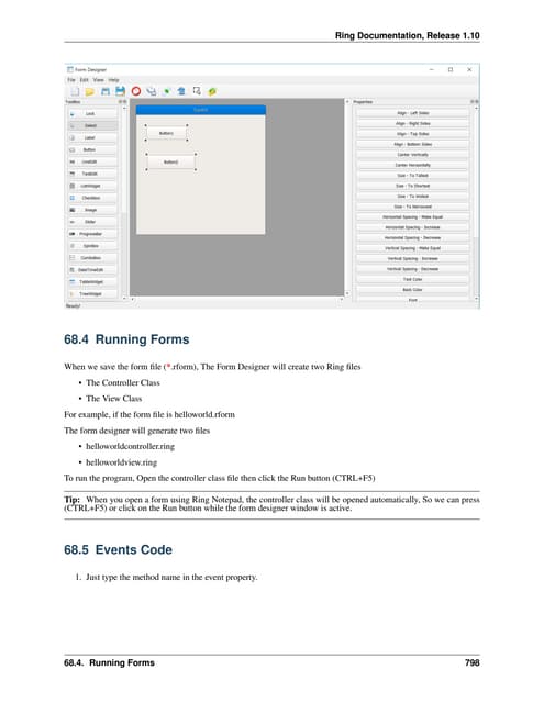 The Ring Programming Language Version 110 Book Part 84 Of 212 Pdf