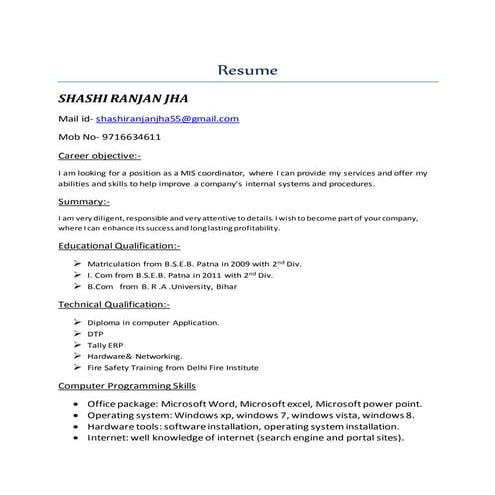 resume (1) | PDF