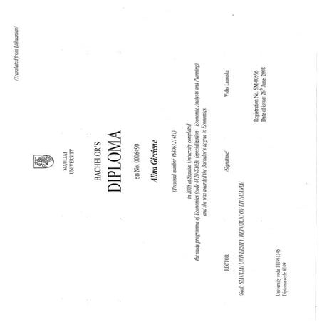 Diploma university | PDF