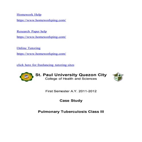 83286614 case-study-ptb-class iii | DOCX