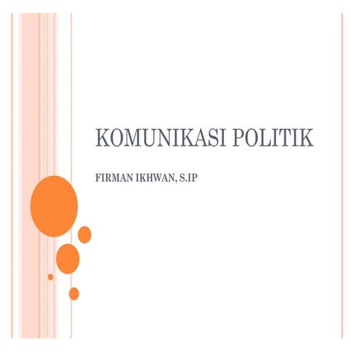 83323855 komunikasi-politik | PDF